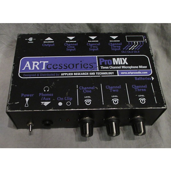 Used Art ProMIX 3-Channel Unpowered Mixer | Guitar Center