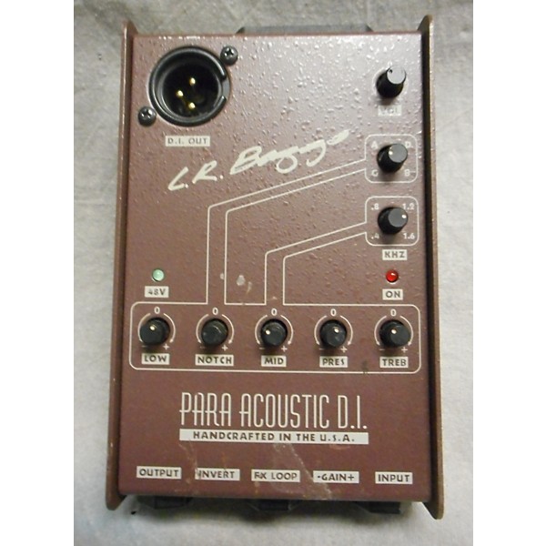 Used LR Baggs Para Acoustic DI Direct Box Pre With EQ | Guitar Center