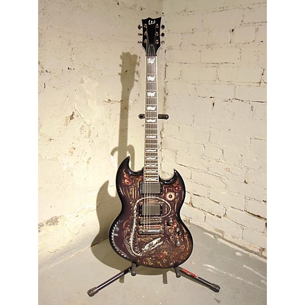 Used ESP LTD VIPER CZ2 Clockwork Zombie Graphic | Guitar Center