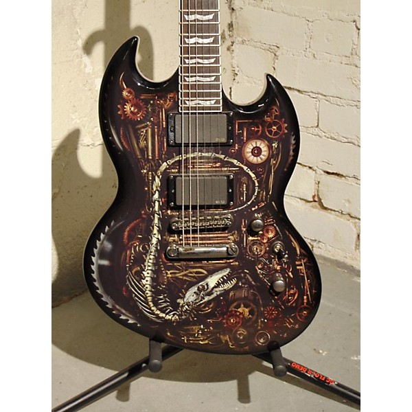 Used ESP LTD VIPER CZ2 Clockwork Zombie Graphic | Guitar Center
