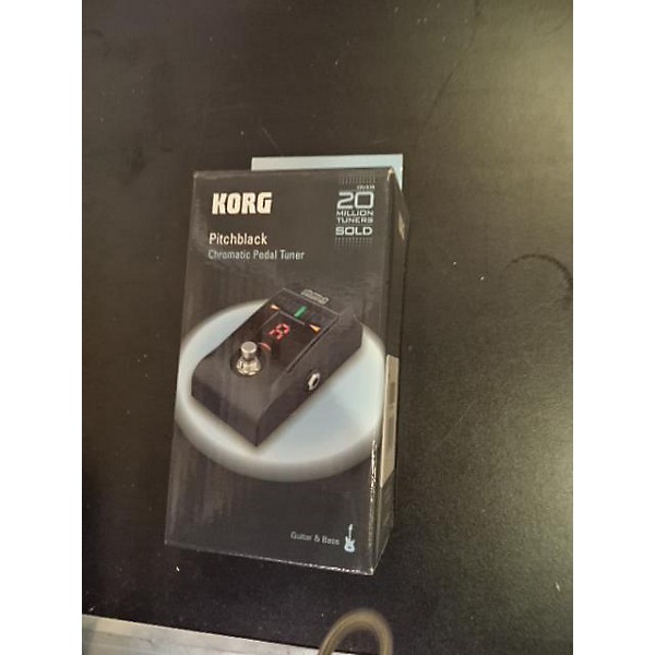 Used KORG PB01 Pitchblack Chromatic Tuner Pedal | Guitar Center