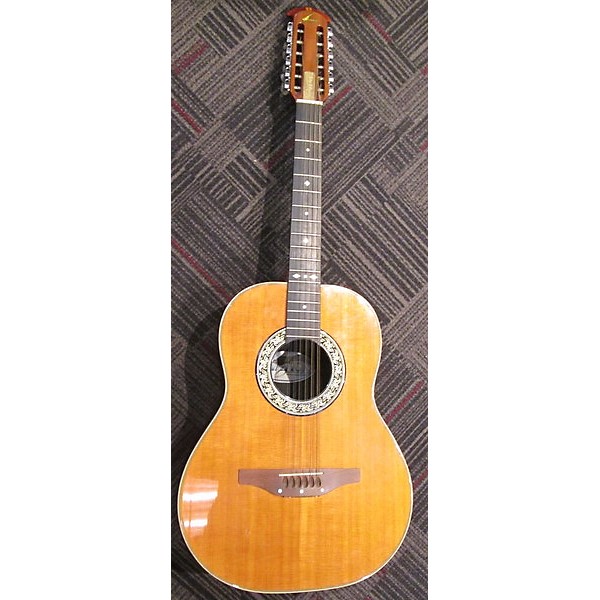 Used Ovation Baladeer 12 String Acoustic Guitar Natural | Guitar Center