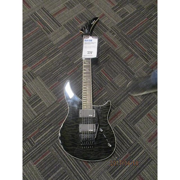 Used Epiphone Prophecy EM-2 Custom Solid Body Electric Guitar Black ...