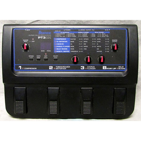 Used Ibanez PT3DX Effect Processor | Guitar Center