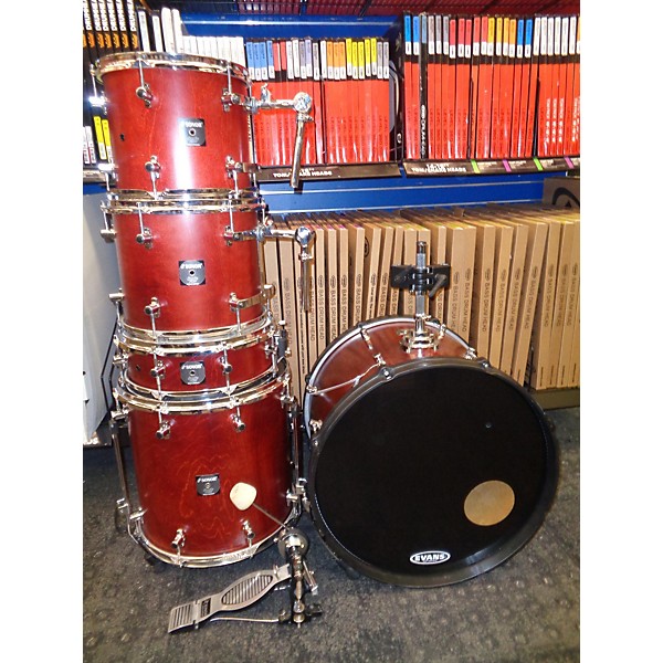 Used SONOR Sonic Plus Drum Kit Red | Guitar Center