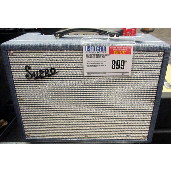 Used Supro Tremoverb 1622rt Tube Guitar Combo Amp | Guitar Center