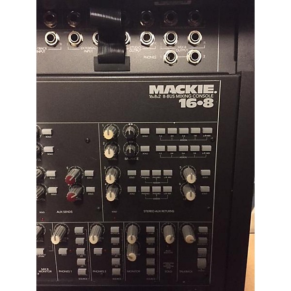 Used Mackie 16x8x2 Mixing Console | Guitar Center