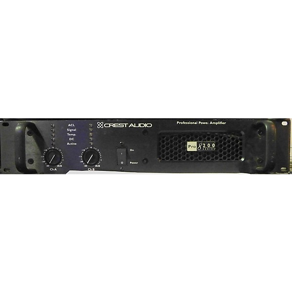 Used Crest Audio Pro 8200 Power Amp | Guitar Center