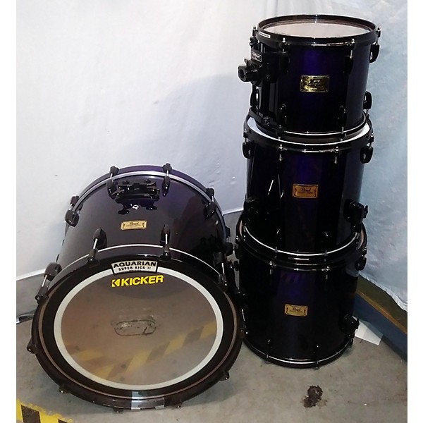 Used Pearl Masters Studio Birch Drum Kit Purple | Guitar Center