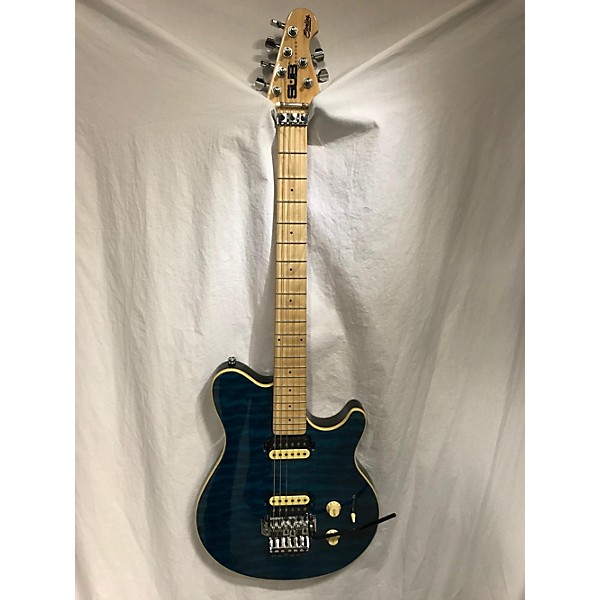 Used Sterling by Music Man SUB AX4 Solid Body Electric Guitar Trans ...