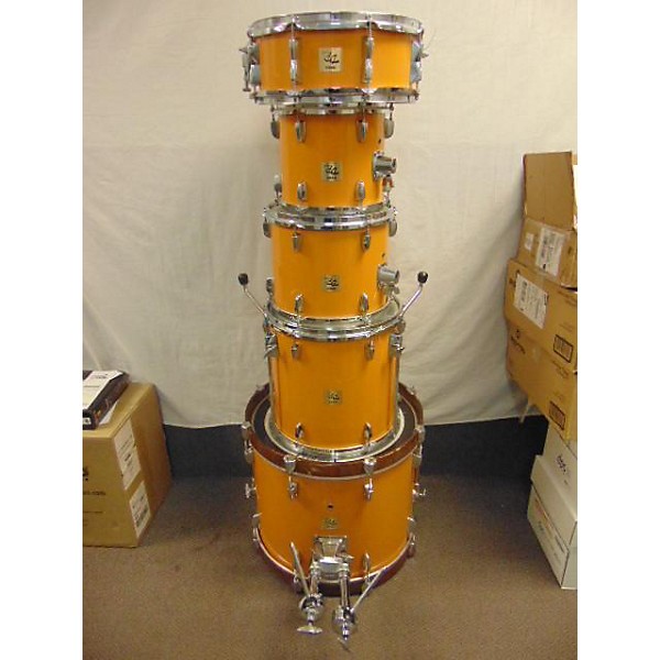 Used 2000s DP SERIES Drum Kit Orange | Guitar Center