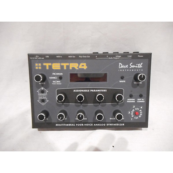 Used Sequential Tetra Multitimbral Four-Voice Analog Synthesizer | Guitar Center
