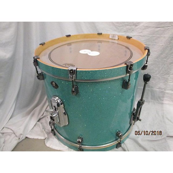 Used TAMA Starclassic Hyperdrive Drum Kit Seafoam Sparkle | Guitar Center