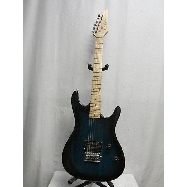 Used VIPER GE93 Trans Blue Solid Body Electric Guitar Trans Blue ...