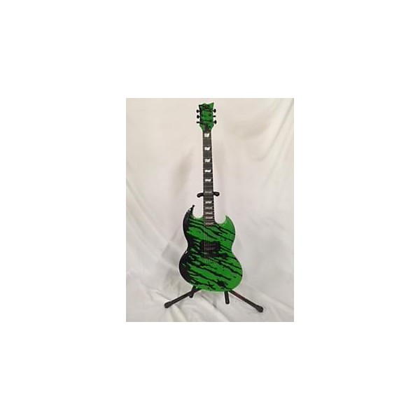 Used ESP 2015 Ltd Tony Perry "Slimer" Viper Solid Body Electric Guitar ...