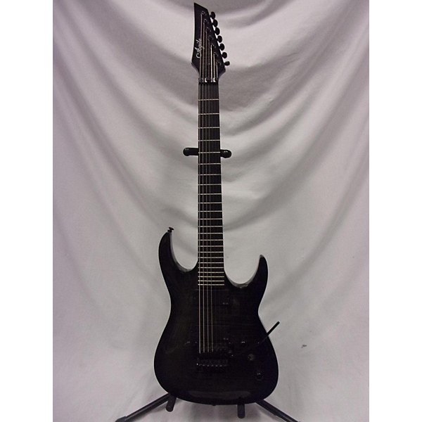 Used Agile INTERCEPTOR PRO 725 EB Solid Body Electric Guitar BLACK ...