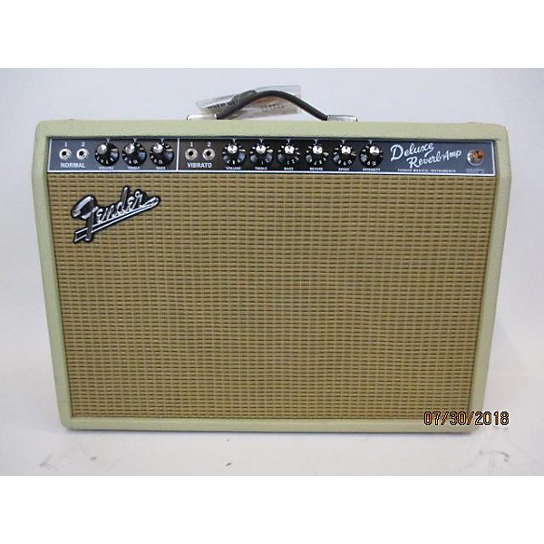 Used Fender Limited Edition 65' Deluxe Reverb Tube Guitar Combo Amp ...