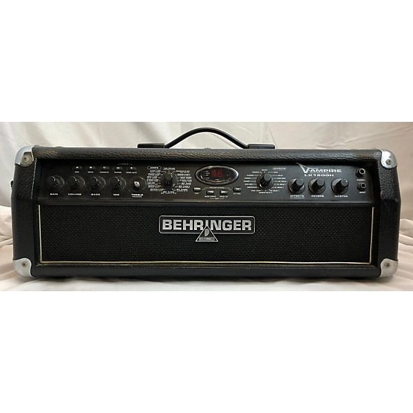 Used Behringer 2000s Vampire LX1200H Solid State Guitar Amp Head ...