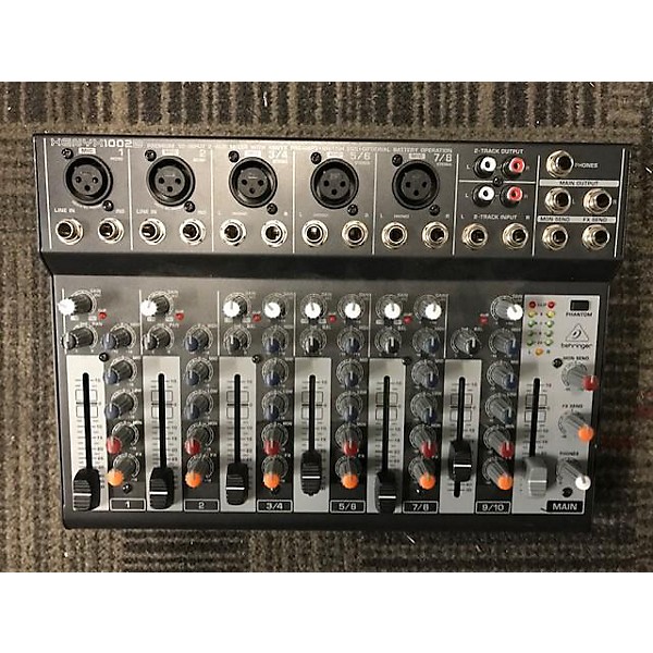 Used Behringer Xenyx 1002B 5-Channel Unpowered Mixer | Guitar Center