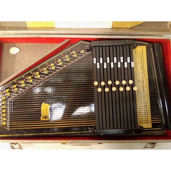Used Oscar Schmidt 12 Chord Auto Harp Autoharp Black | Guitar Center