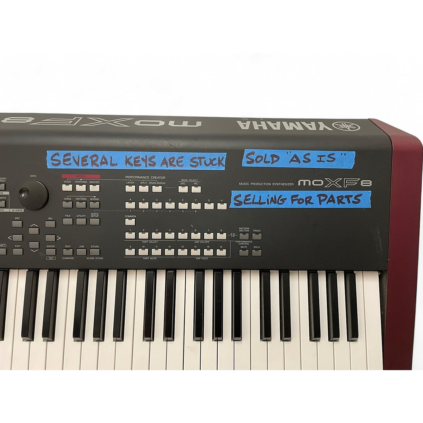 Used Yamaha MOXF8 88 Key Keyboard Workstation | Guitar Center