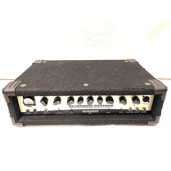 Used Behringer BX4500H 450W Bass Amp Head | Guitar Center