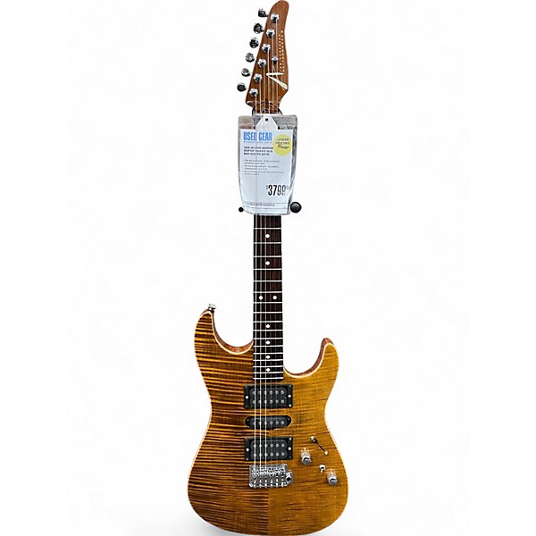 Used Tom Anderson Used 2015 Tom Anderson DropTop Tiger Eye Solid Body ...