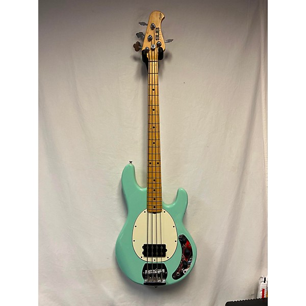 Used Sterling by Music Man Sub 4 Electric Bass Guitar Mint Green ...