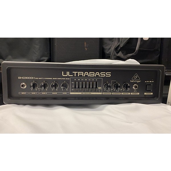 Used Behringer BXD3000H Bass Amp Head | Guitar Center