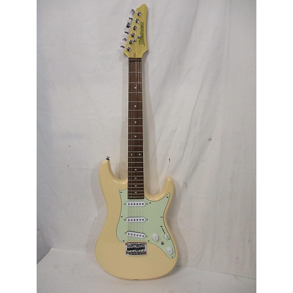 Used Ibanez AZ Essentials Solid Body Electric Guitar Ivory | Guitar Center