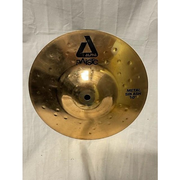 Used Paiste 10in Alpha Metal Splash Cymbal 28 | Guitar Center