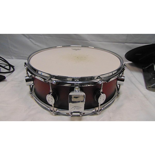 Used PDP by DW 6.5X14 Pacific Series Snare Drum Wine Red 15 | Guitar Center