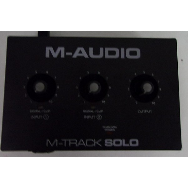 Used M-Audio M-track Solo Audio Interface | Guitar Center