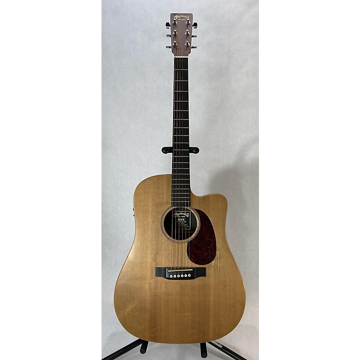 Used Martin DCX1E Acoustic Electric Guitar Natural | Guitar Center