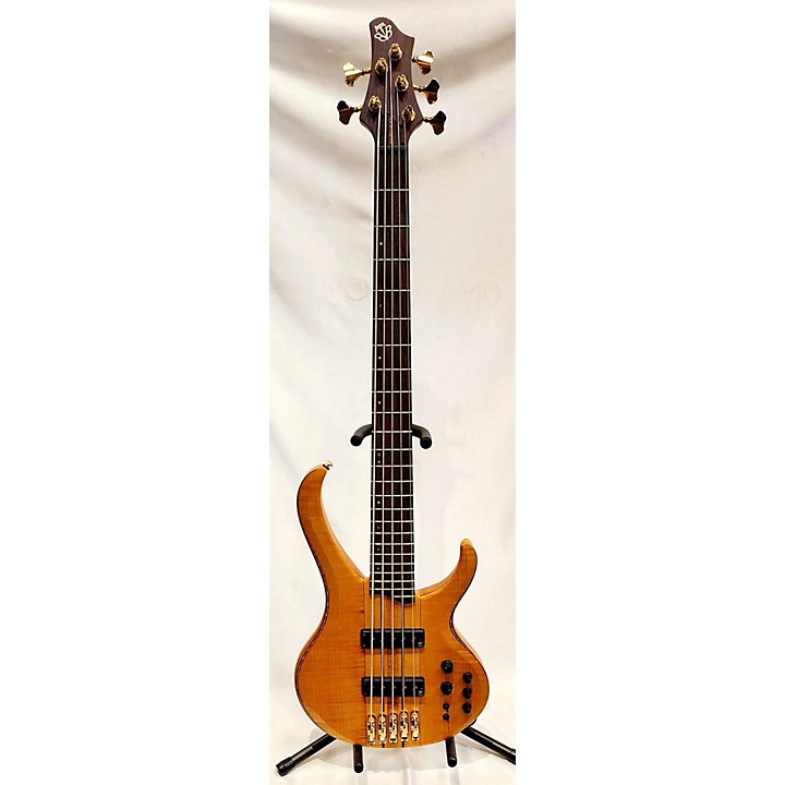 Used Ibanez Premium Electric Bass Guitar Maple | Guitar Center