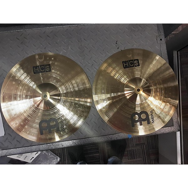 Used MEINL 14in HCS Hi Hat Pair Cymbal 33 | Guitar Center