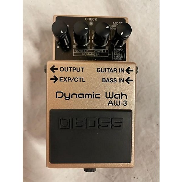 Used BOSS AW3 Dynamic Wah Effect Pedal | Guitar Center