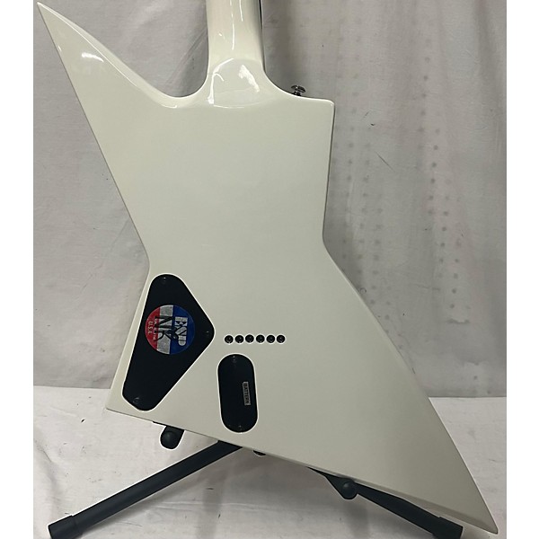 Used ESP LTD Graphic Series EX-Outlaw Solid Body Electric Guitar WHITE ...