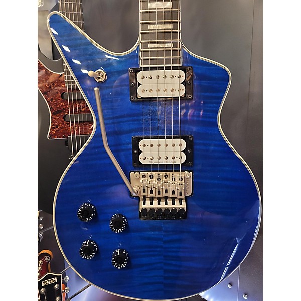 Used Dean Cadillac Left Handed Electric Guitar Blue | Guitar Center