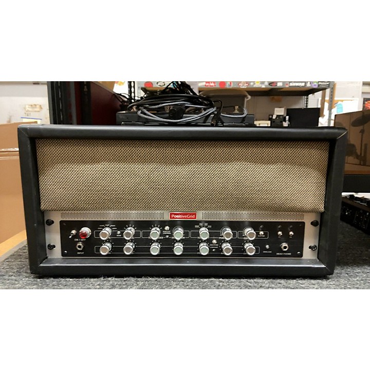 Used Positive Grid Bias Amp Rack With Powered 600W Head Solid State Guitar Amp Head | Guitar Center