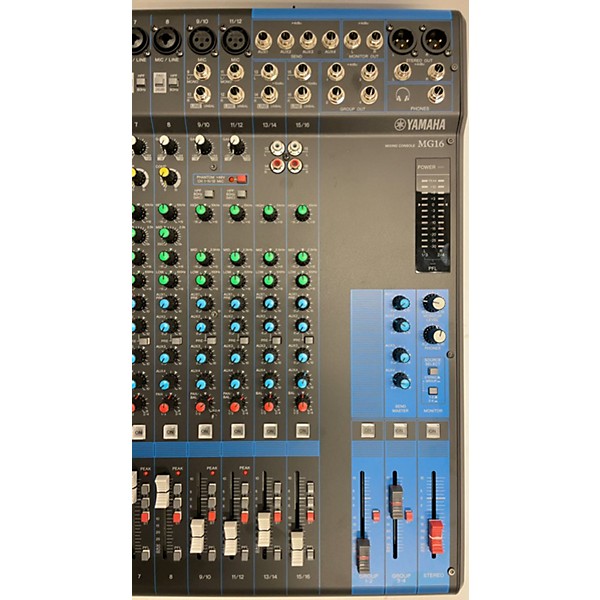 Used Yamaha MG16 Unpowered Mixer | Guitar Center