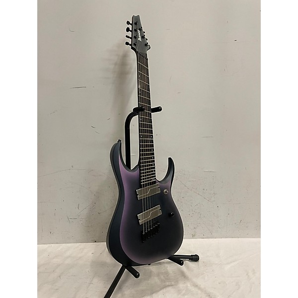 Used Ibanez RGD71ALMS Axion Solid Body Electric Guitar Black Aurora ...