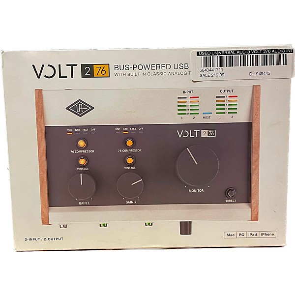 Used Universal Audio VOLT 276 Audio Interface | Guitar Center