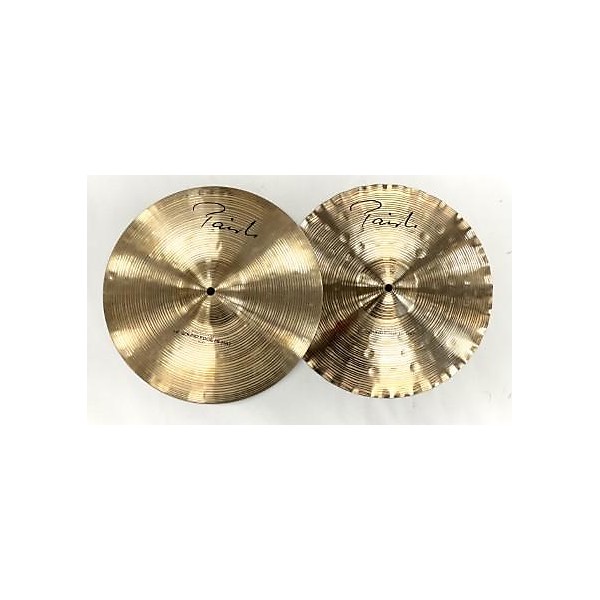 Used Paiste 14in Signature Precision Sound Edge Hi Hat Pair Cymbal 33 ...