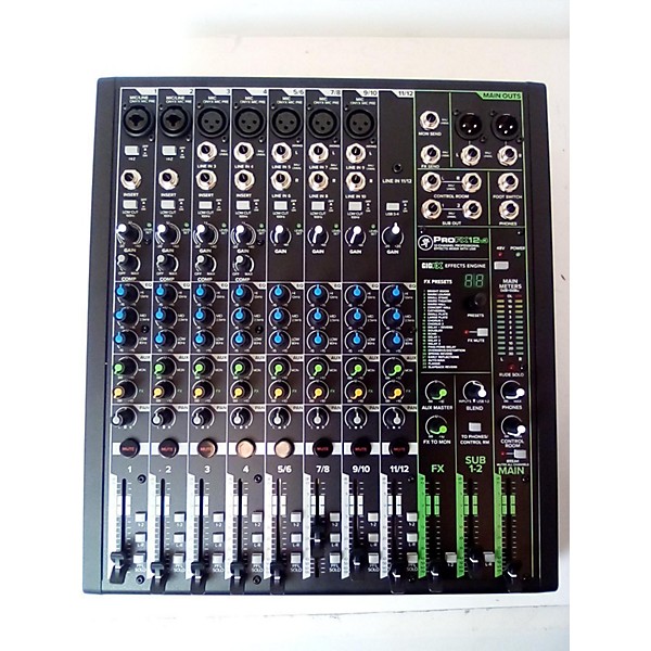 Used Mackie PROFX12 Unpowered Mixer | Guitar Center