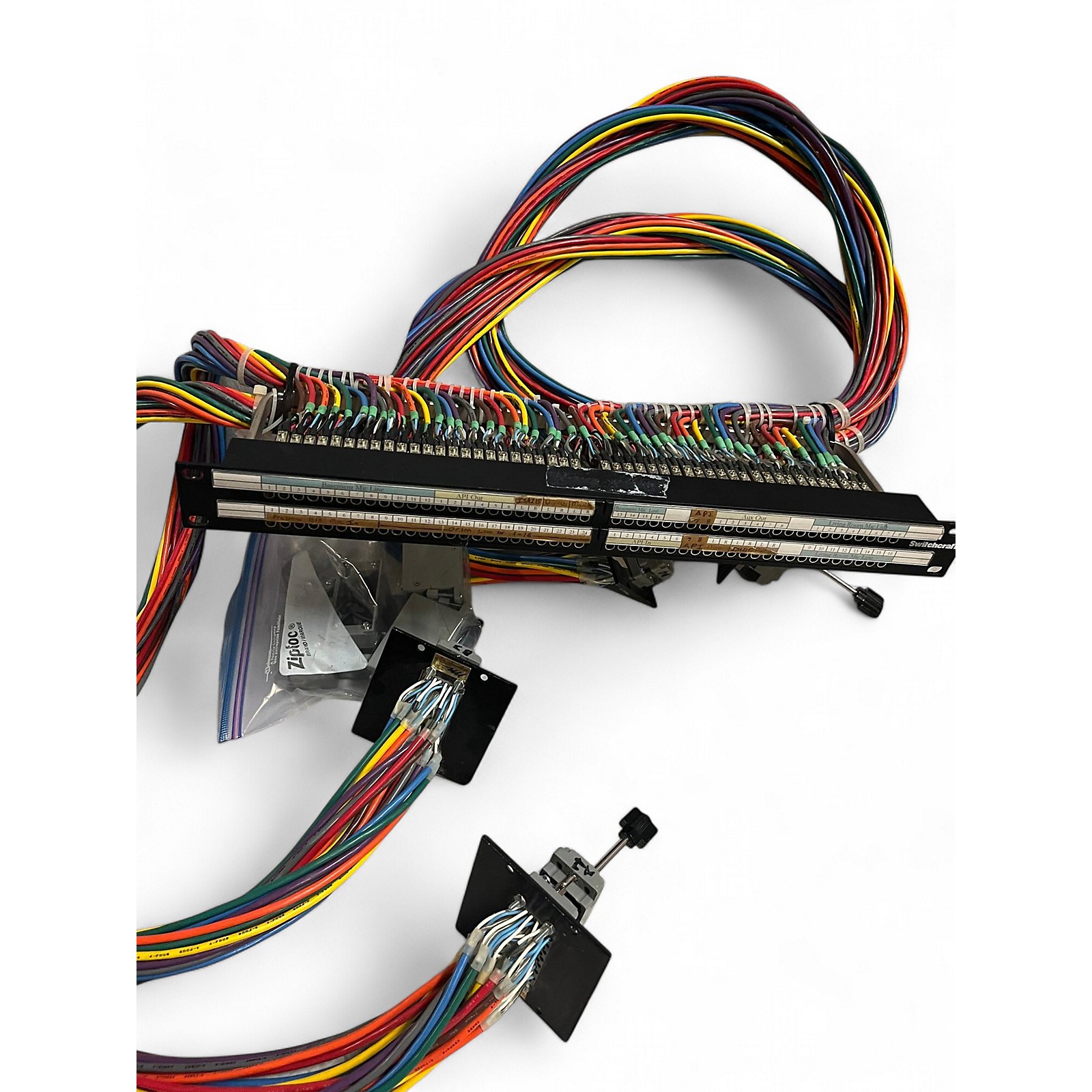 Used Switchcraft TTP96ASFNX 96 Point TT Patchbay With EDAC ELOC Patch ...