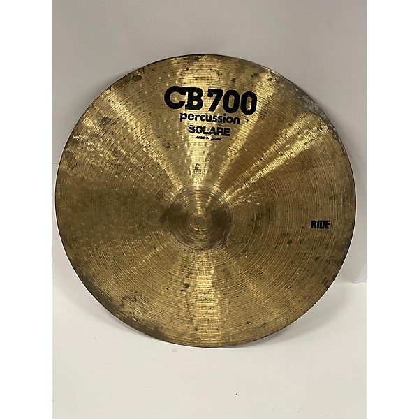 Used SOLARE 18in CB700 Cymbal 38 | Guitar Center