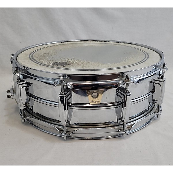 Vintage 1971 Ludwig 402 Supraphonic Snare Drum Blue Olive, 54% OFF