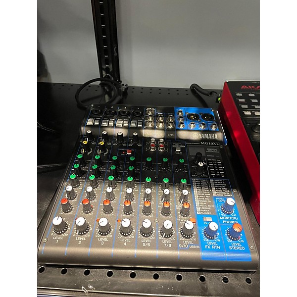 Used Yamaha MG10XU 10 Channel Mixer With Effects Unpowered Mixer ...