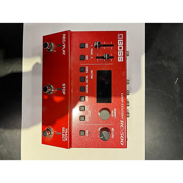 Used BOSS RC500 Pedal | Guitar Center